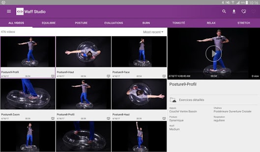 APPLI WAFF STUDIO | Le Kinénaute (par Elite médicale)